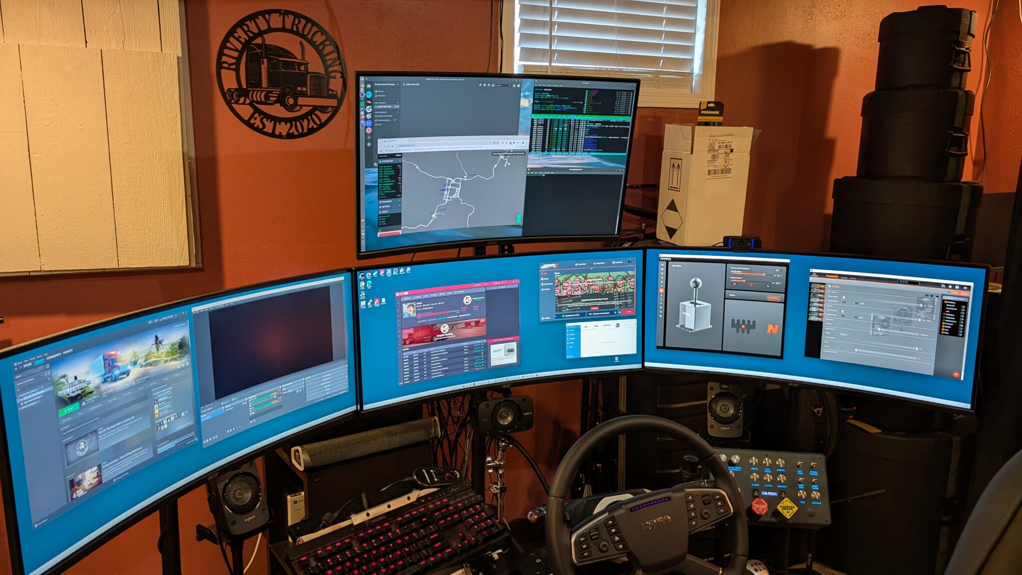 RiverTy’s Truck Sim Rig – Part 1 of 3 – The Systems – riverty.net